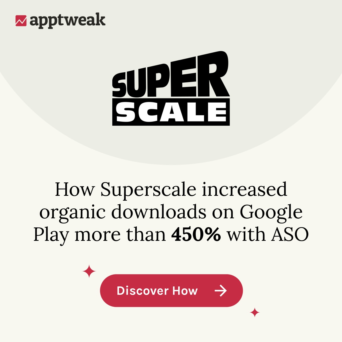 How Superscale increased organic downloads by +450%