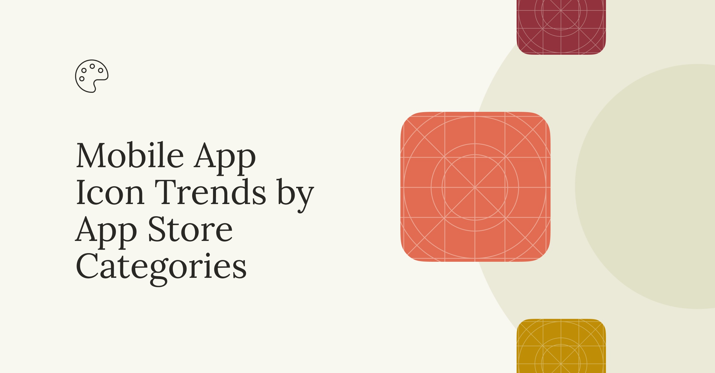 App Icon Color Palette Analysis by App Store Categories