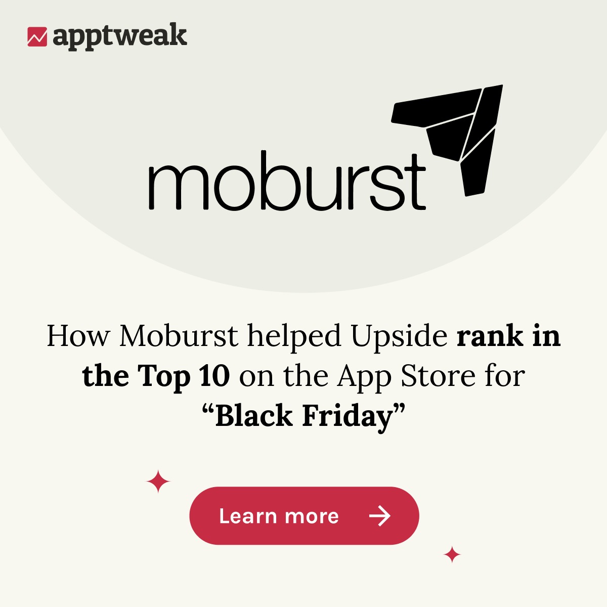 How Moburst helped Upside R-rank in the Top 10 on the App Store for “Black Friday”