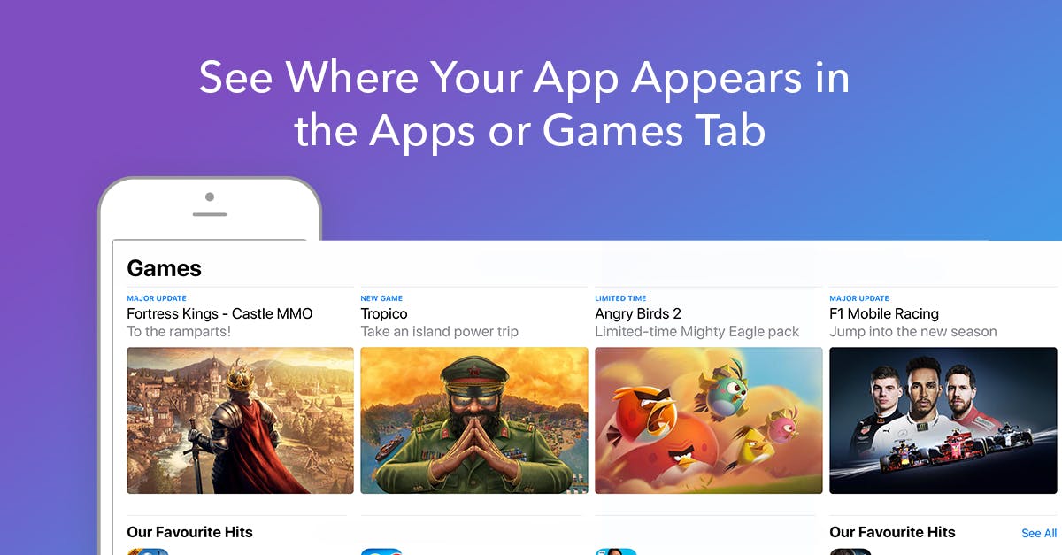 See Where Your App Appears in the Apps or Games Tab - ASO Blog